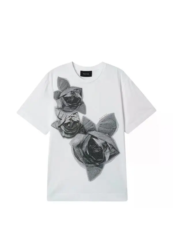 Simone Rocha Floral Print T-shirt