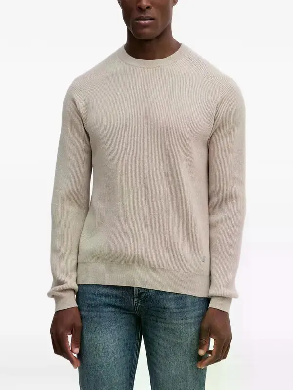 Liu Jo Ribbed Knit Sweater