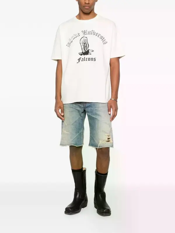 Mastercraft Union Distressed Denim Shorts