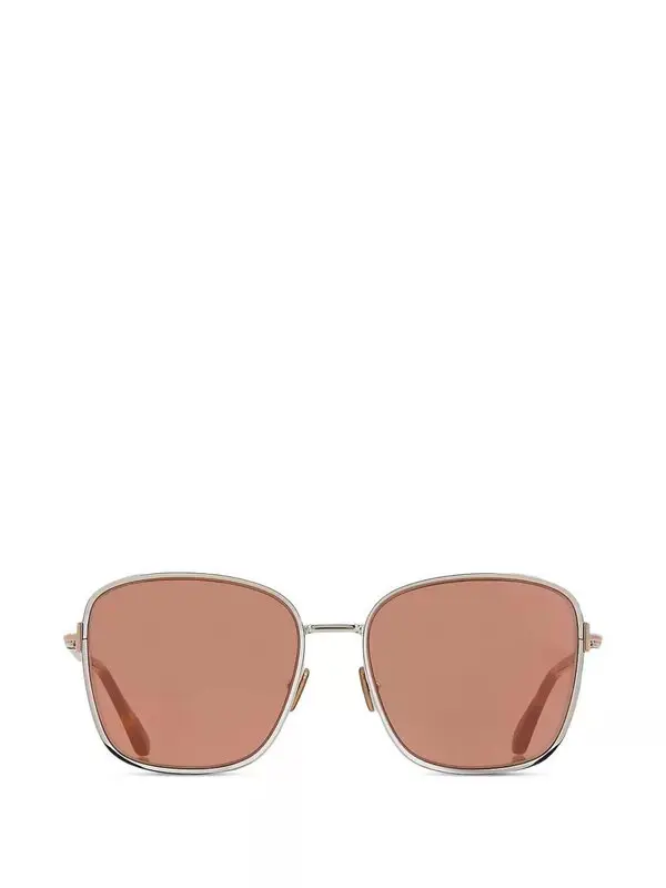 TOM FORD Square Full-rim Sunglasses - Silver