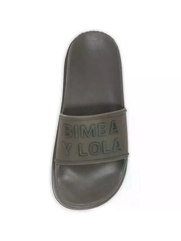 Bimba Y Lola Chocolate Platform Flip-flops - Brown