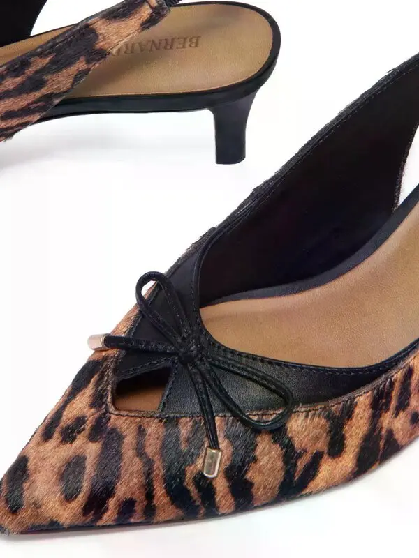Bernardo Misha Bow Pumps - Brown