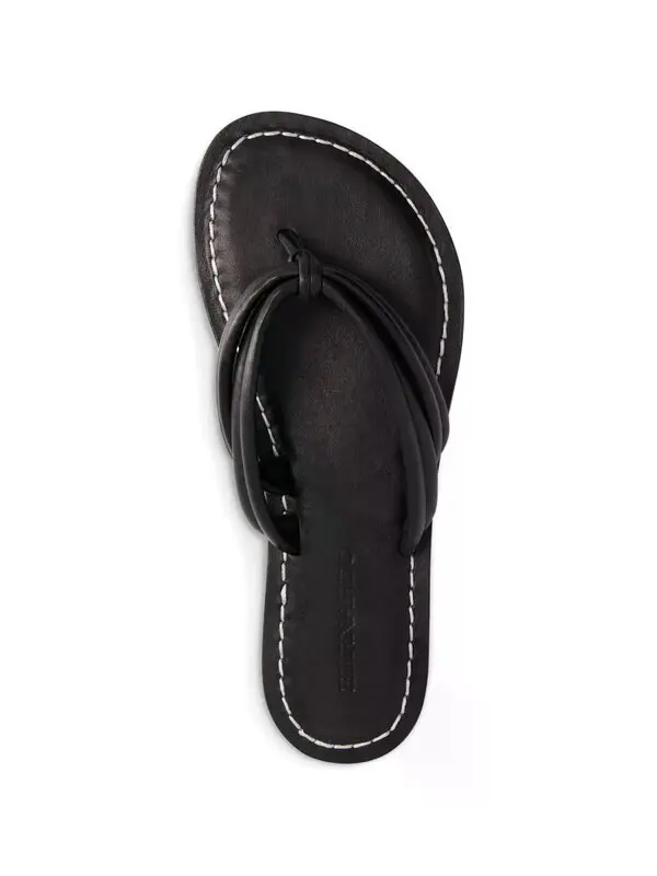 Bernardo Miami Leather Sandals - Black