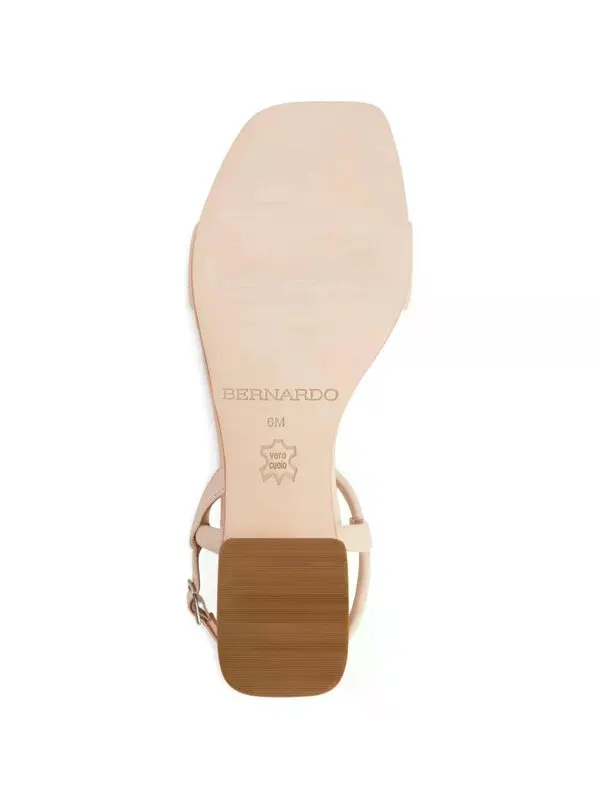 Bernardo Josei Leather Sandals - Neutrals