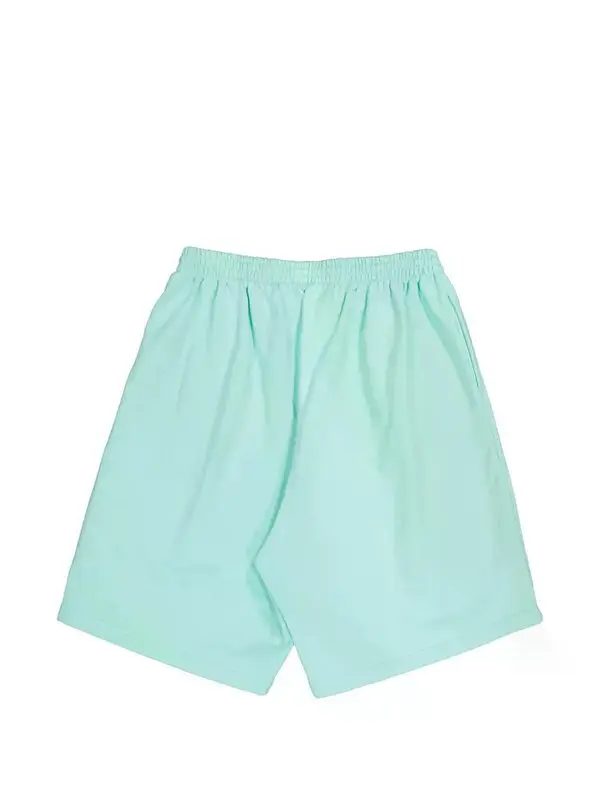 Balenciaga Logo-detail Sweatshorts - Green