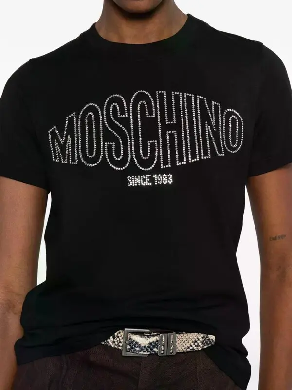 Moschino Logo-embellished T-shirt