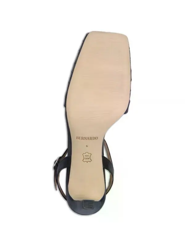 Bernardo Peoria T-bar Heeled Pumps - Black