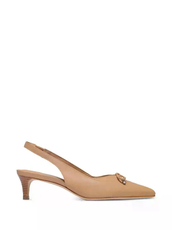 Bernardo Misha Cut-out Bow Pumps