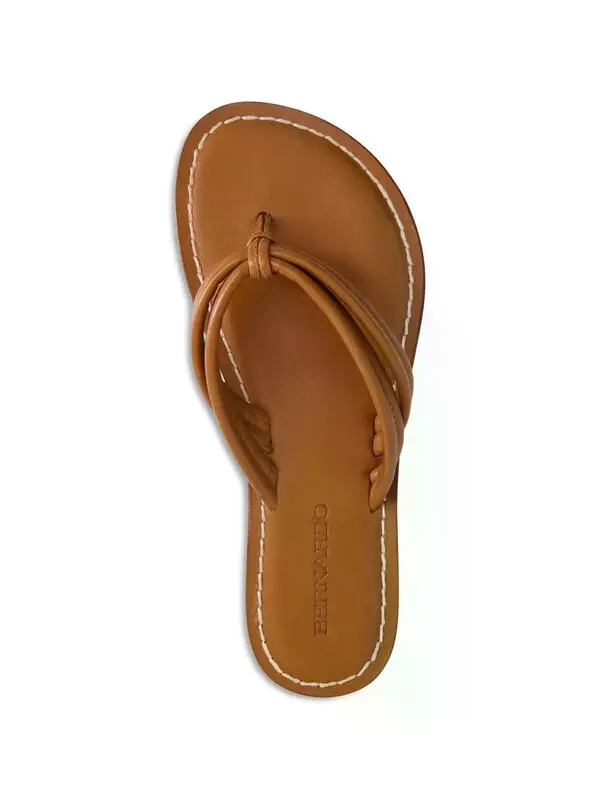 Bernardo Miami Leather Sandals - Brown