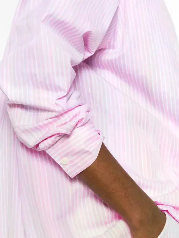 CUANTICO Striped Shirt - Pink