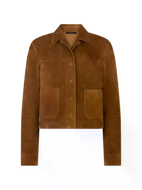 TOM FORD Buttoned-up Suede Jacket