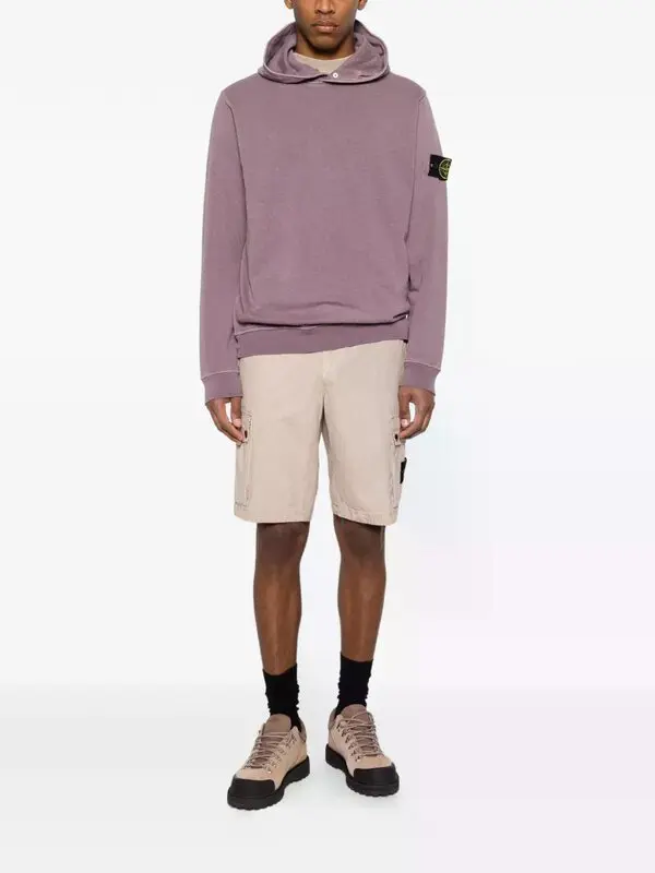 Stone Island Cargo-pocket Shorts - Neutrals