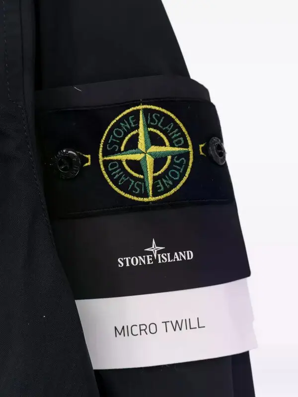 Stone Island Flap-pocket Hooded Jacket