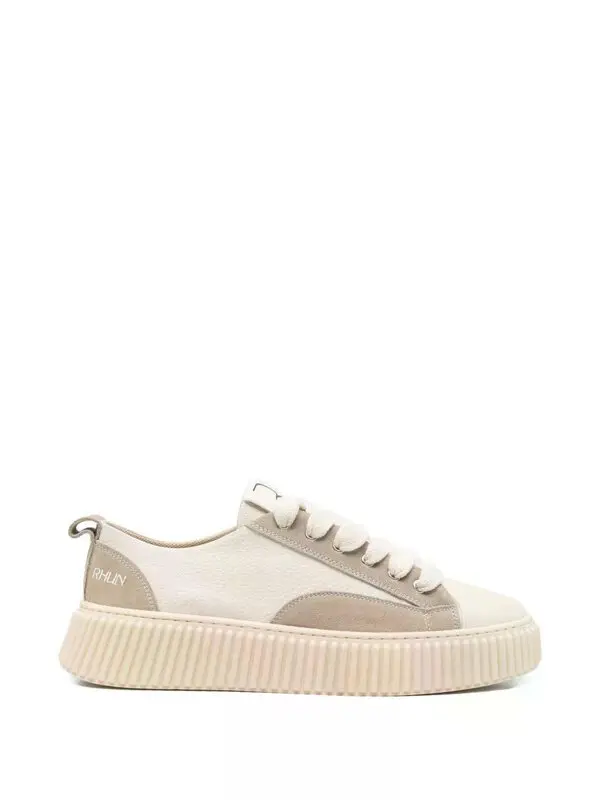 RHUN Logo-detail Sneakers - Neutrals
