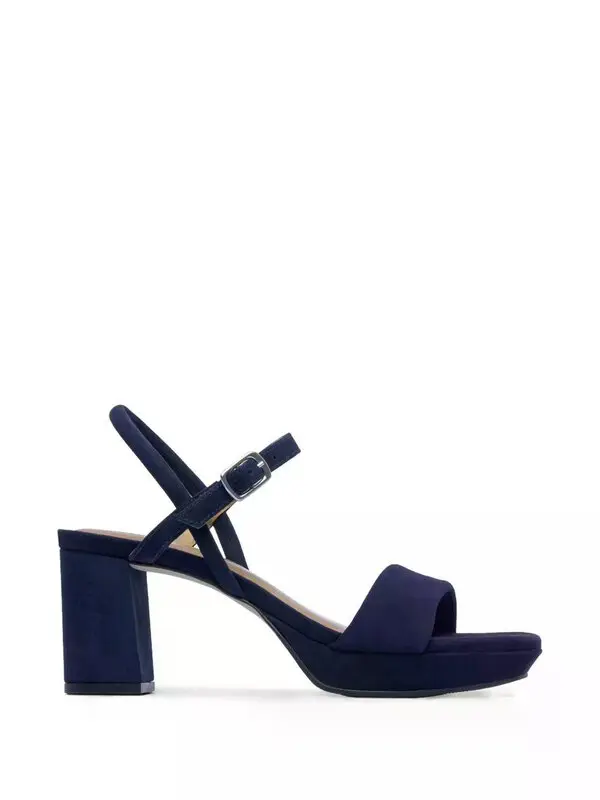 Bernardo Canto Square-toe Sandals - Blue