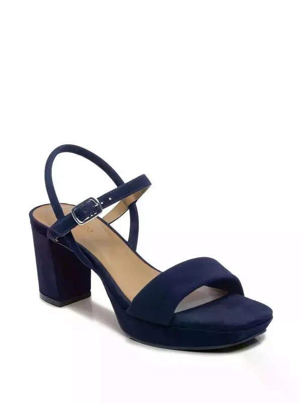 Bernardo Canto Square-toe Sandals - Blue
