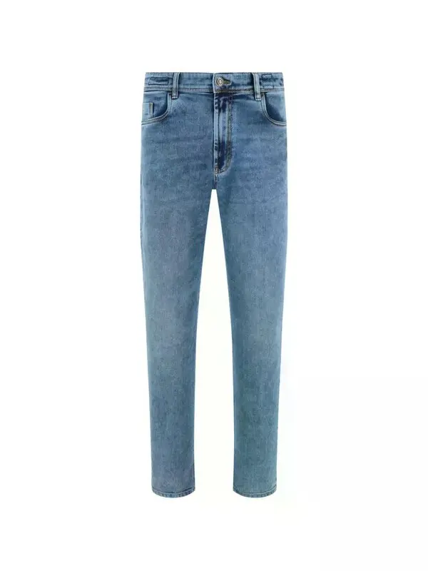 Boggi Milano Claude Straight-leg Jeans - Blue