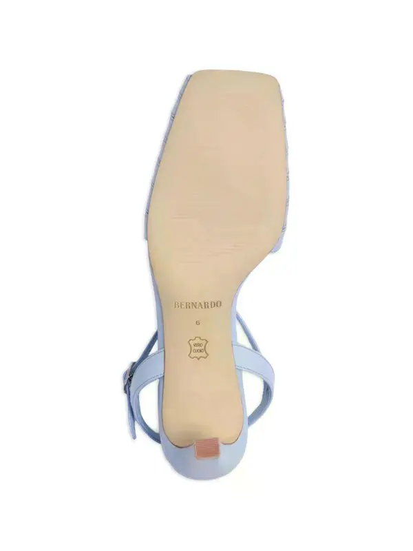 Bernardo Peoria T-strap Pumps - Blue