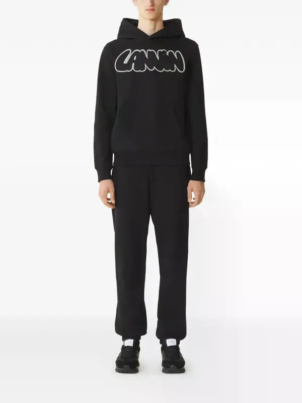 LANVIN Logo-detail Hoodie
