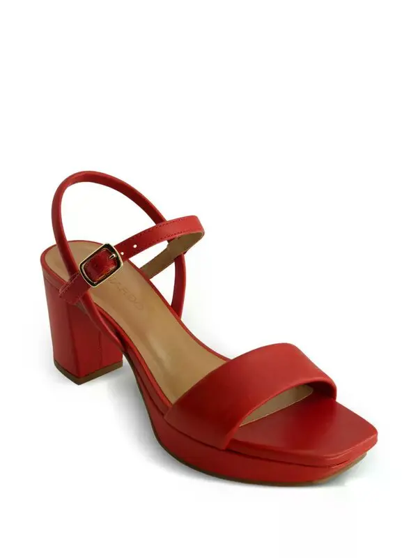 Bernardo Canto Leather Sandals - Red