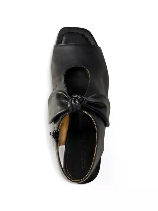 Bernardo Lizzie Leather Sandals - Black