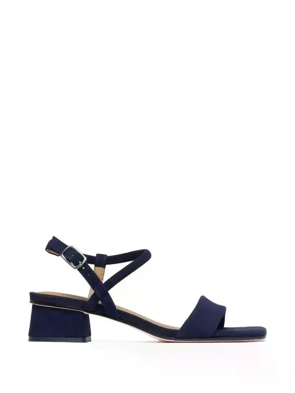 Bernardo Josei Square-toe Sandals - Blue