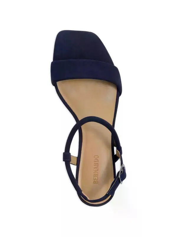 Bernardo Josei Square-toe Sandals - Blue