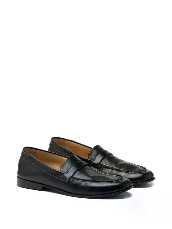 Marsèll Leather Stitch-detail Loafers
