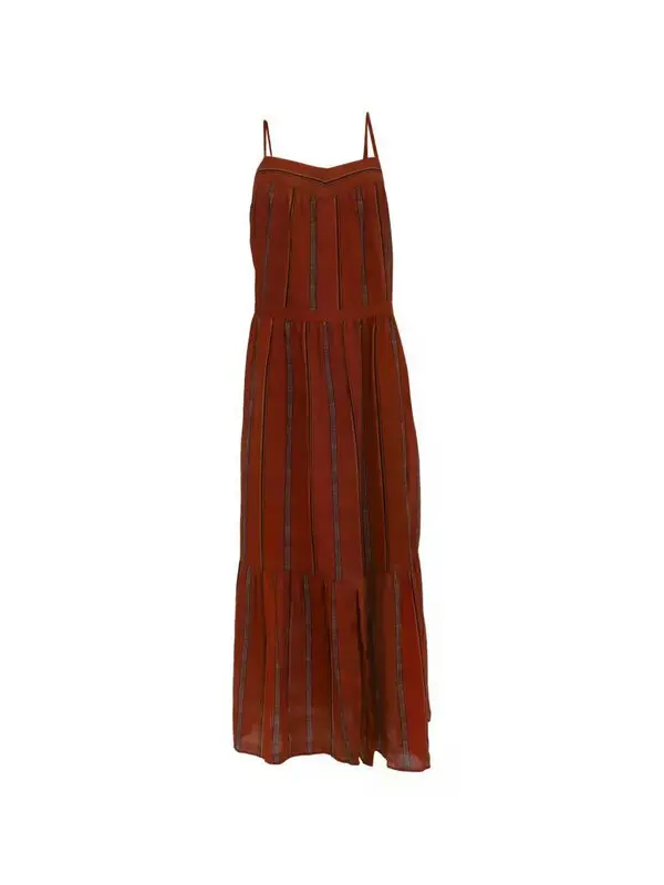 Ba&sh Kyo Tiered Stripe Dress