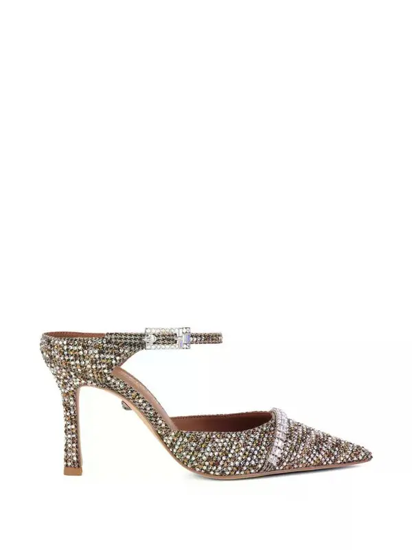 Kurt Geiger Strass Point Mules With Crystal Embellishments