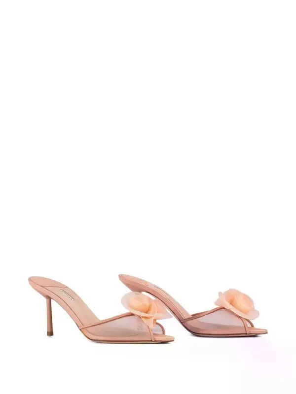 LE SILLA Mules With Rose Detail