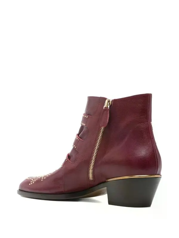 Chloé Buckle-fastening Embellished Boots
