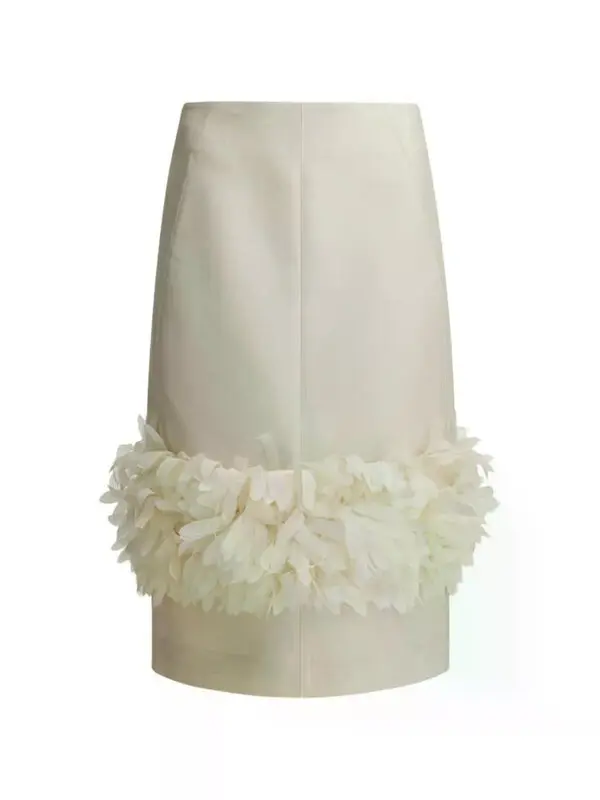 TOTEME Appliqué Midi Skirt