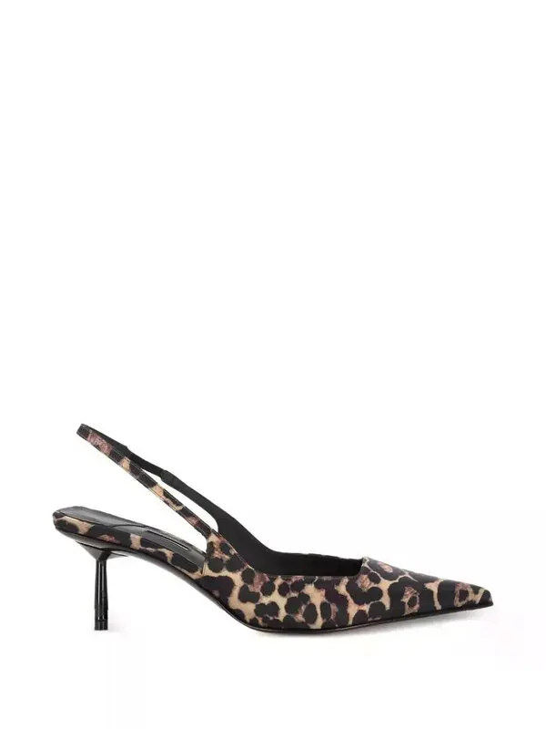 LE SILLA Leopard Print Slingback Sandals