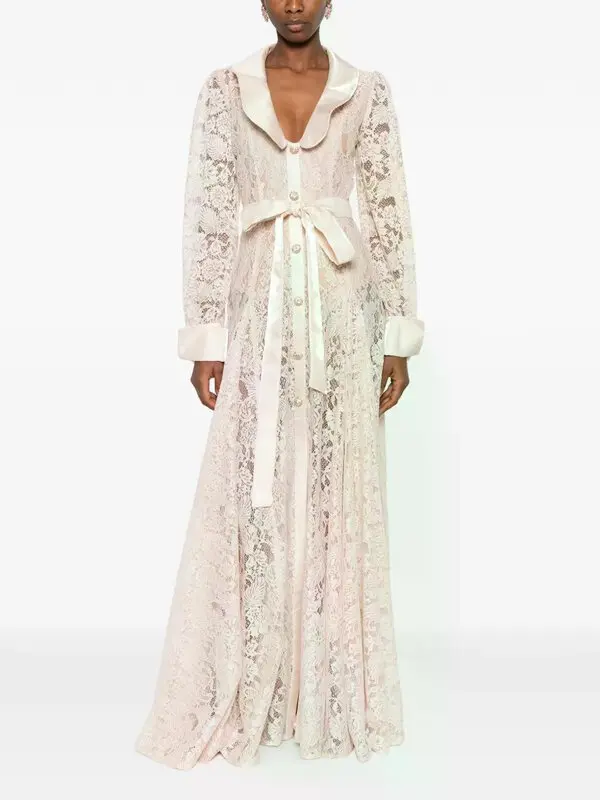 MIAU BY CLARA ROTESCU Reverie Belted Maxi Dress