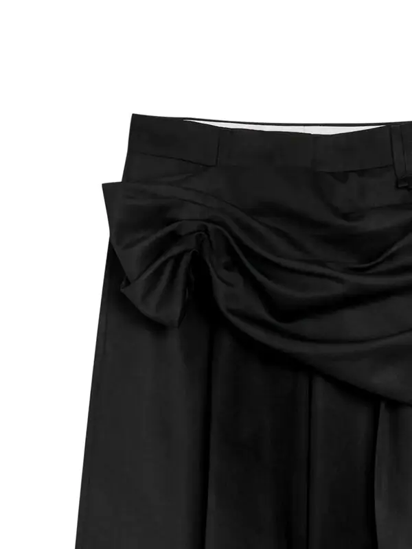 Simone Rocha Knot Detail Palazzo Pants