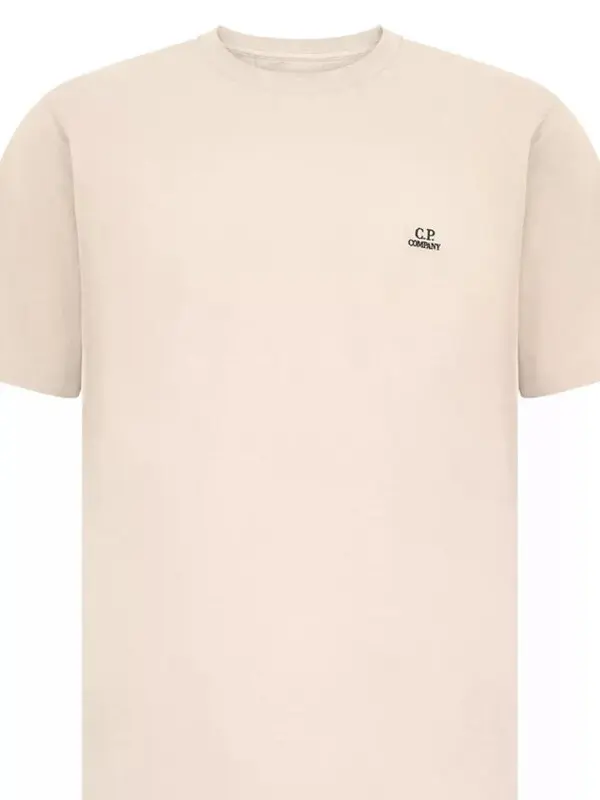 C.P. COMPANY Logo-detail T-shirt - Neutrals