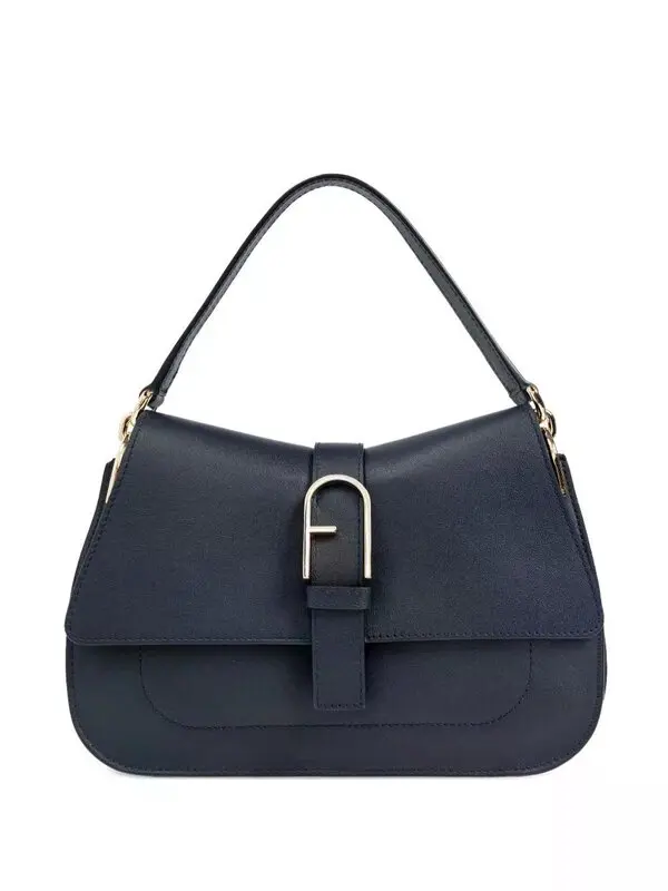 Furla Logo-buckle Shoulder Bag - Blue