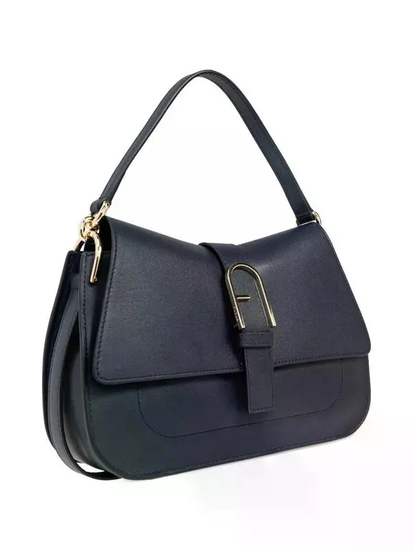 Furla Logo-buckle Shoulder Bag - Blue