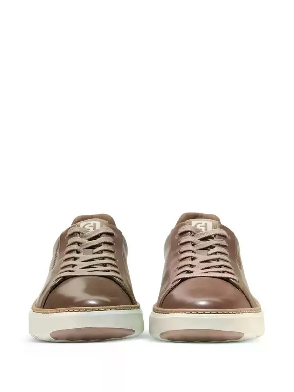 Cole Haan Grandpro Topspin Leather Sneakers - Brown