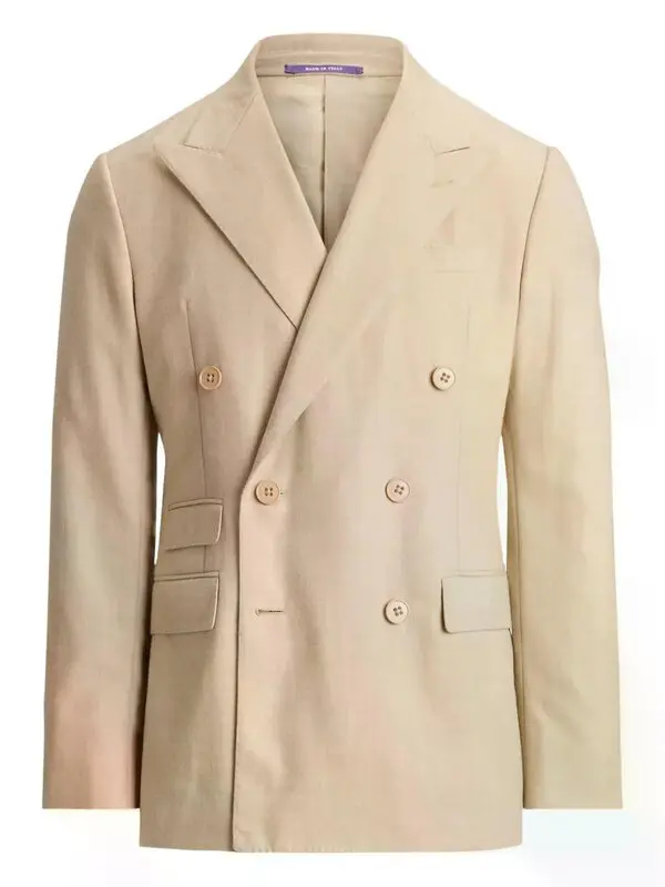 Ralph Lauren Purple Label Kent Peak-lapels Double-breasted Blazer
