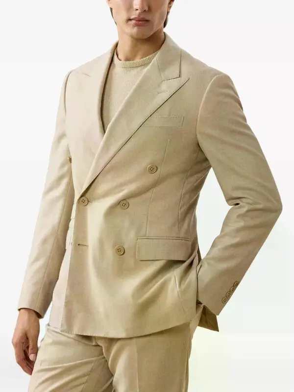 Ralph Lauren Purple Label Kent Peak-lapels Double-breasted Blazer