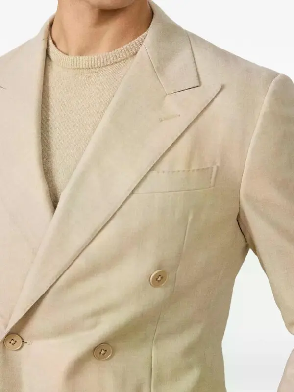 Ralph Lauren Purple Label Kent Peak-lapels Double-breasted Blazer