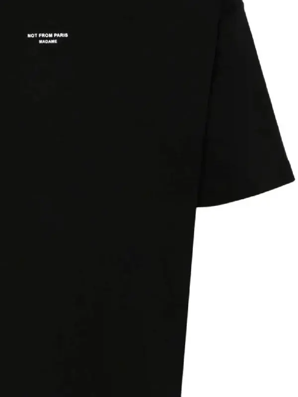 Drole De Monsieur Graphic T-shirt - Black