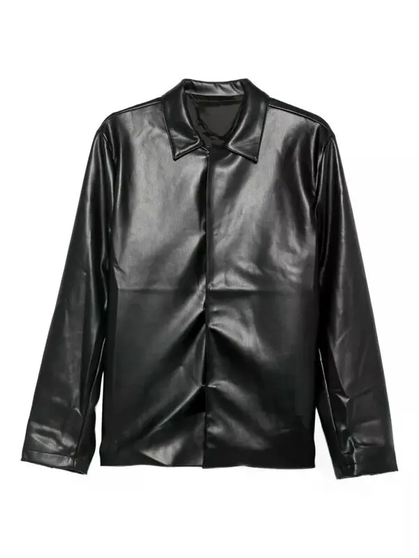COSTUMEIN Leather Shirt Jacket