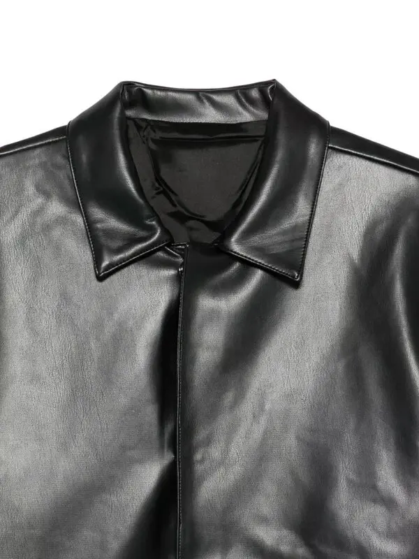 COSTUMEIN Leather Shirt Jacket