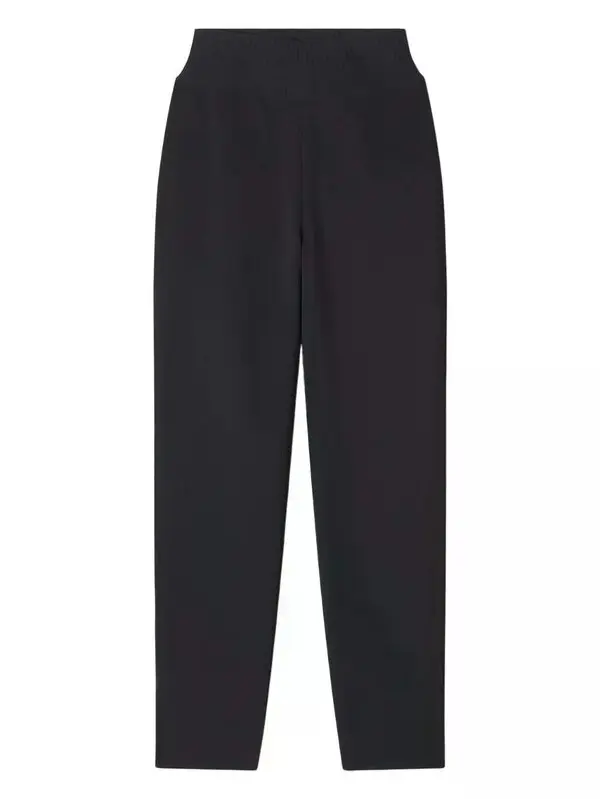 LANVIN Ribbed-waistband Trousers - Black