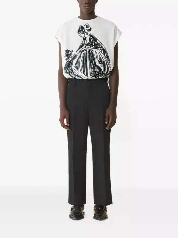 LANVIN Mother And Daughter Printed T-shirt