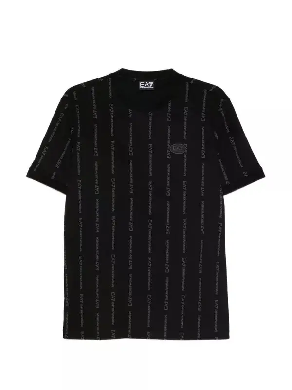 Emporio Armani Logo-pattern T-shirt