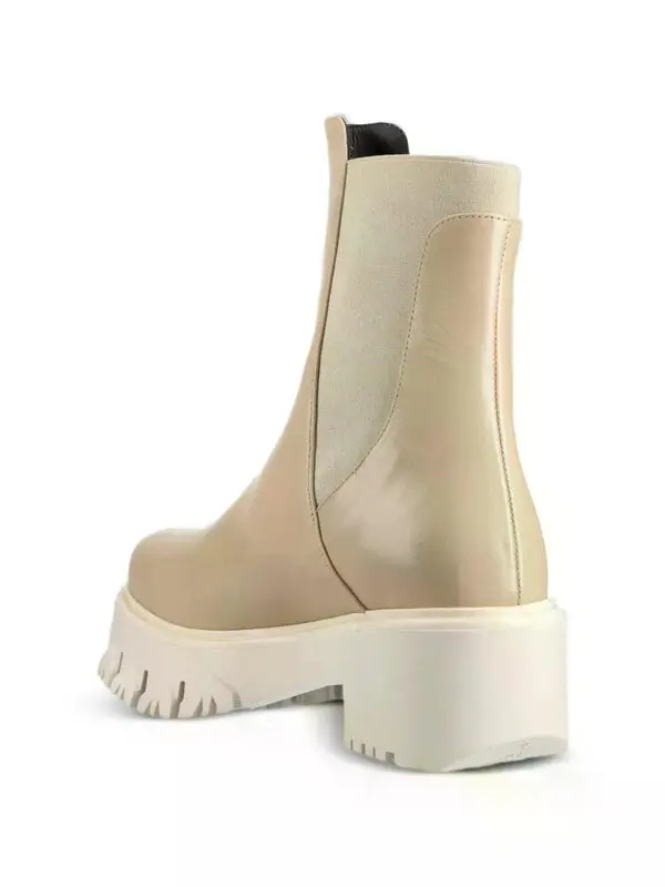 Patrizia Pepe Logo-print Ankle Boots